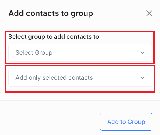 Custom Group Messaging